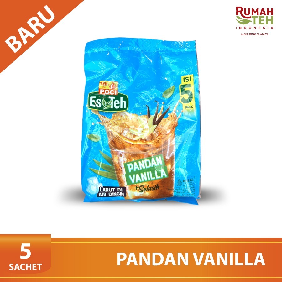 Jual Instant Powder Es Teh Poci Teh Pandan Vanilla Selasih 1 pack (isi ...