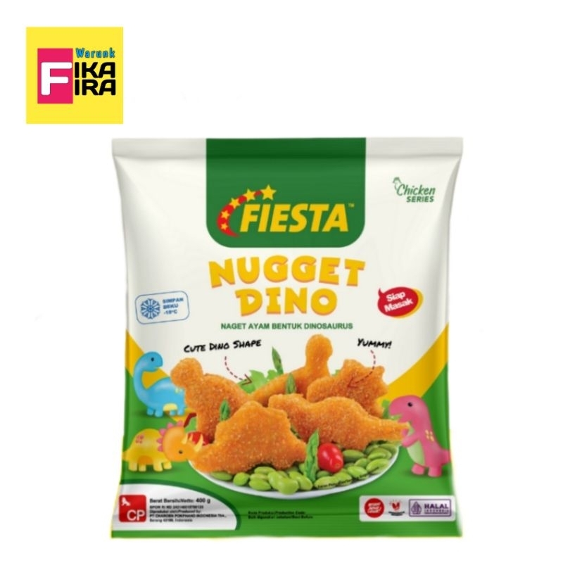 Jual Fiesta Chicken Nuget Dino 400 Gram | Shopee Indonesia