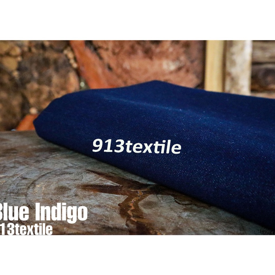 Jual Bahan Kain Jeans Denim Katun INDIGO 1 Meter j Q4E4 | Shopee Indonesia