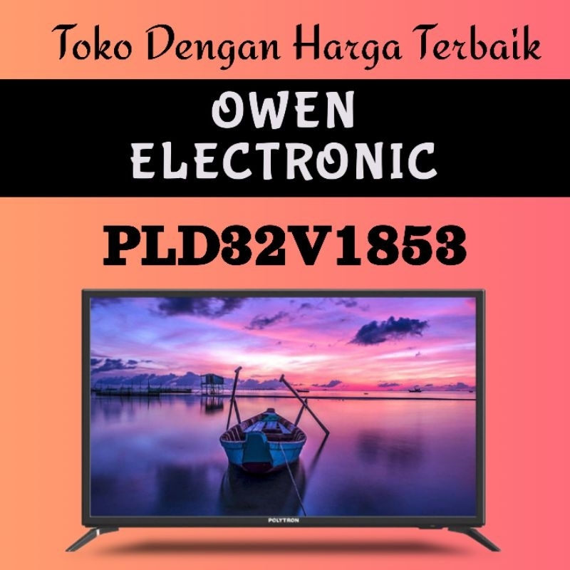 Jual POLYTRON 32 inch HD READY LED TV PLD32V1853 | Shopee Indonesia