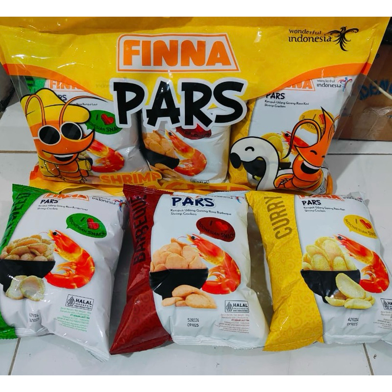 Jual FINNA PARS KERUPUK FINNA(1 paket isi 3 pcs@40gr) | Shopee Indonesia