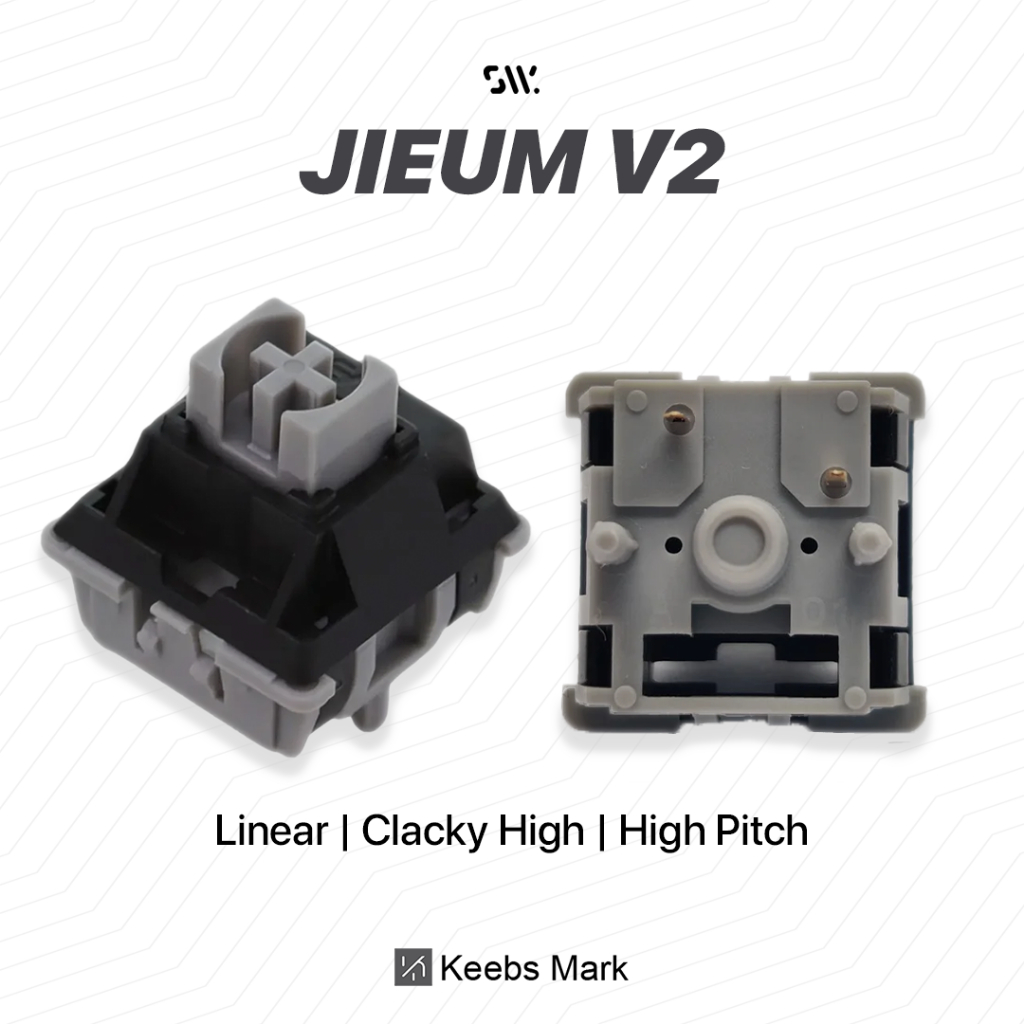 Jual SWK JIEUM V2 Linear Switch 50g SwagKeys Mechanical Keyboard ...
