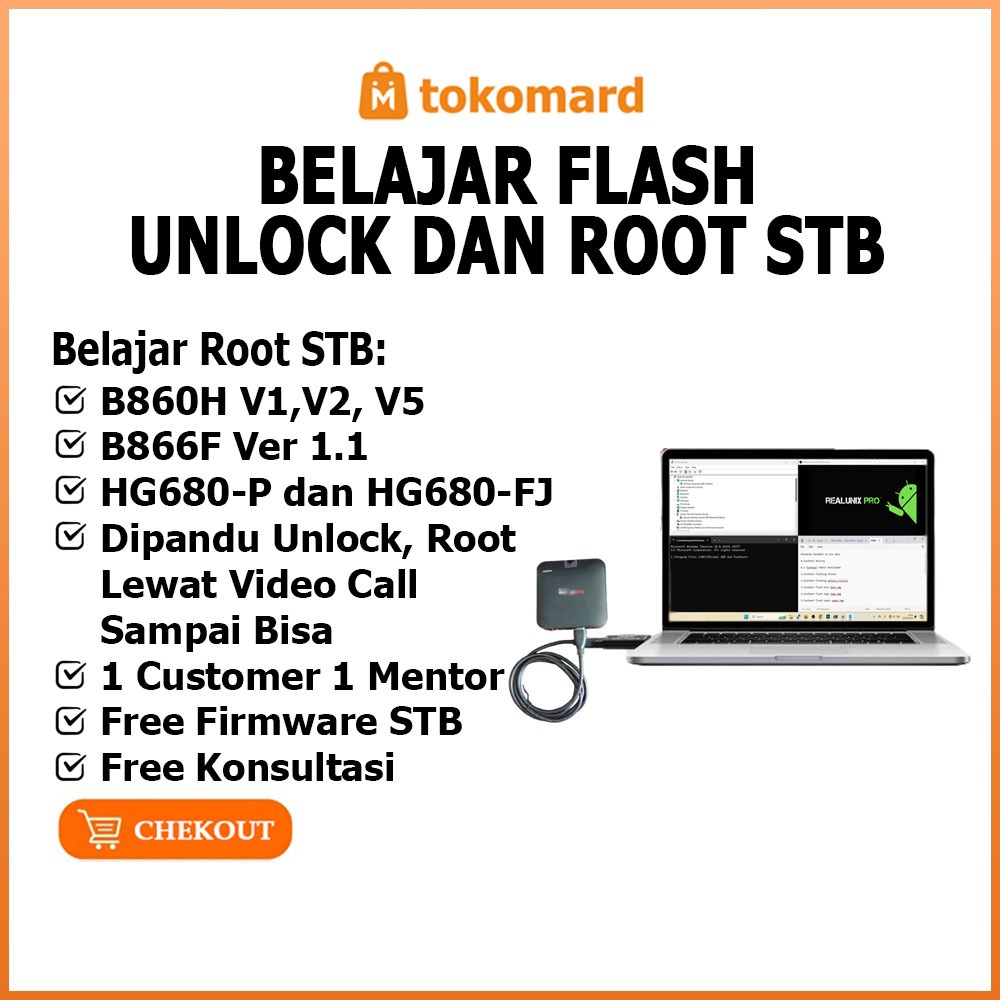 Jual Belajar Flash Unlock dan Root STB B860H, B866F, HG680 Garansi Belajar Sampai Bisa | Shopee ...