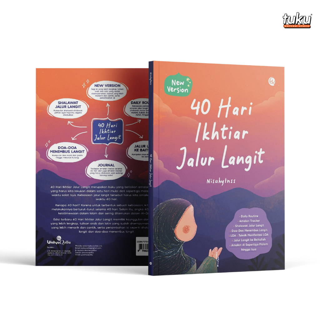 Jual Buku 40 Hari Ikhtiar Jalur Langit | Shopee Indonesia