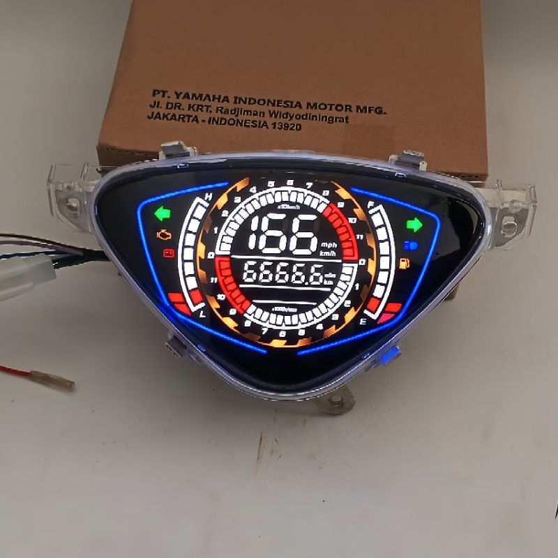 Jual Pinoy Style Speedometer Digital Mio Lama Sporty/Smile | Shopee ...