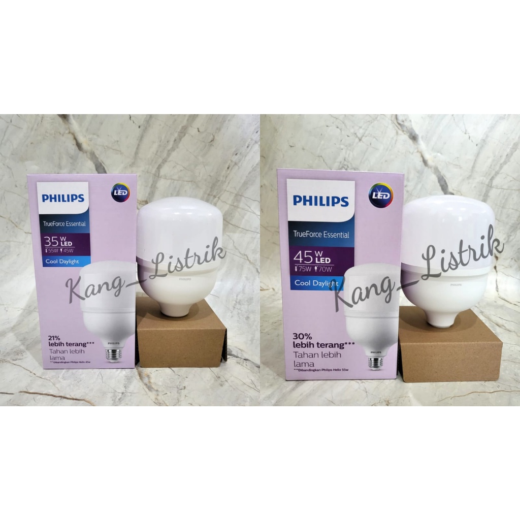 Jual BOHLAM LAMPU KAPSUL LED PHILIPS TRUEFORCE ESSENTIAL Philips TForce Essential 2W 25W 35W 45W ...