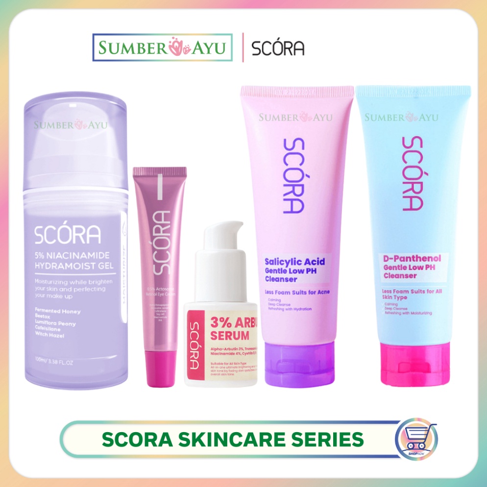 Jual Harga Promo SCORA SKINCARE SERIES | Shopee Indonesia
