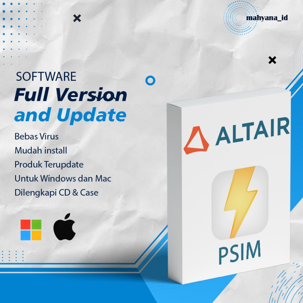 Jual Altair PSIM Professional (Power electronics and motor drive design ...