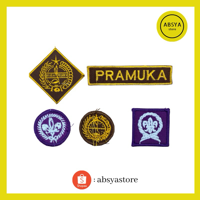 Jual bet pramuka / badge pramuka kitri / pandu putra / pandu putri ...