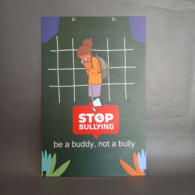 Jual Hard Poster Be A Buddy Not A Bully - Hard Poster Stop Bullying ...