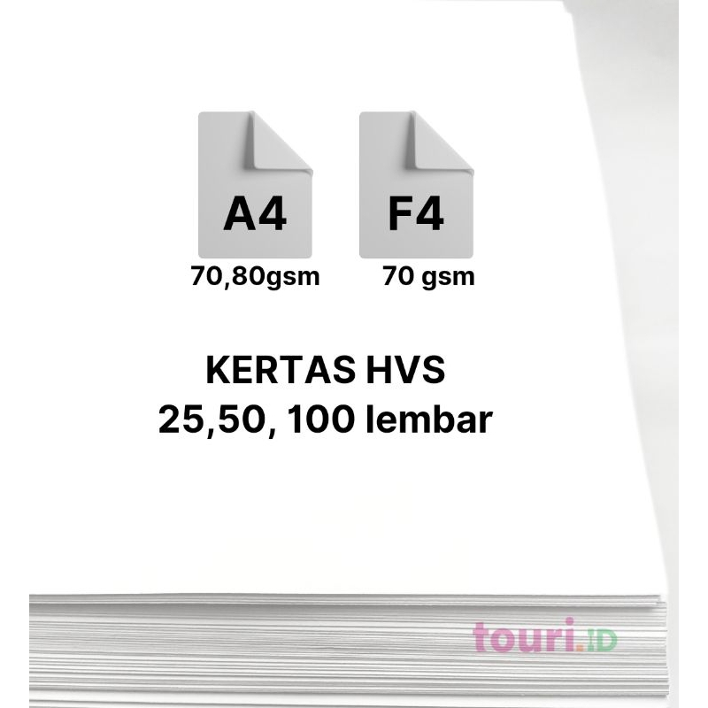 Jual Kertas HVS 70 gsm 80 gsm / Kertas HVS Ecer repack / Kertas HVS ...