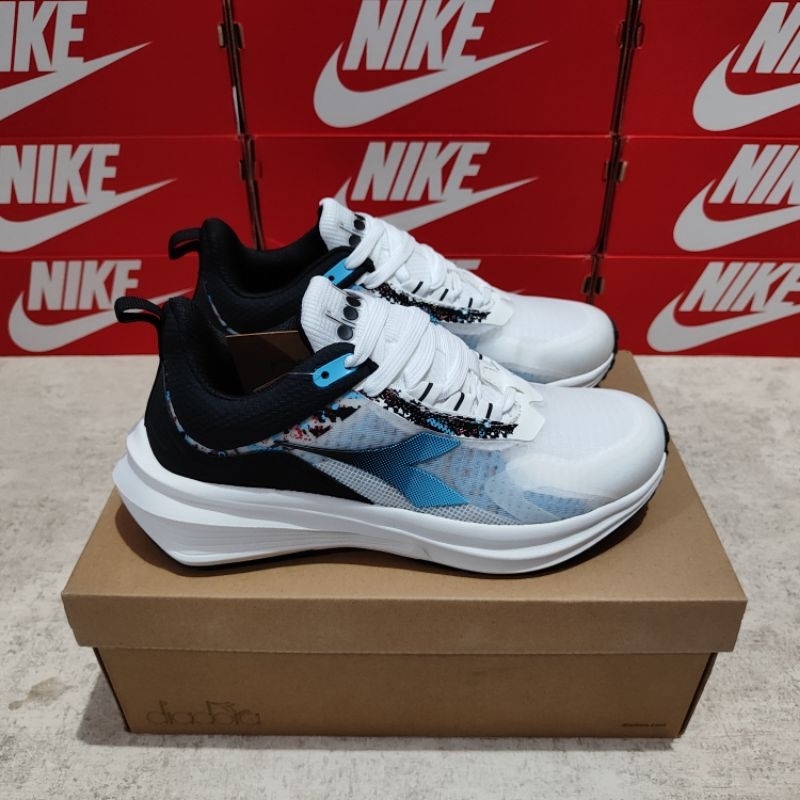 Jual Diadora Running HOUSTON Men's - White/Navy | Shopee Indonesia