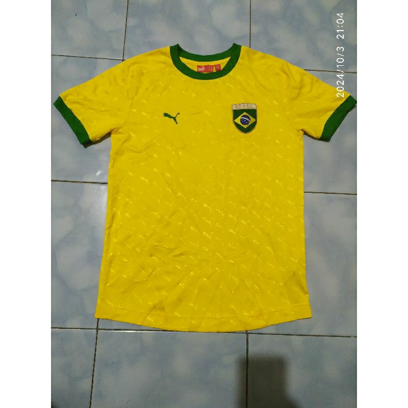 Jual Jersey original Brazil puma size XS | Shopee Indonesia