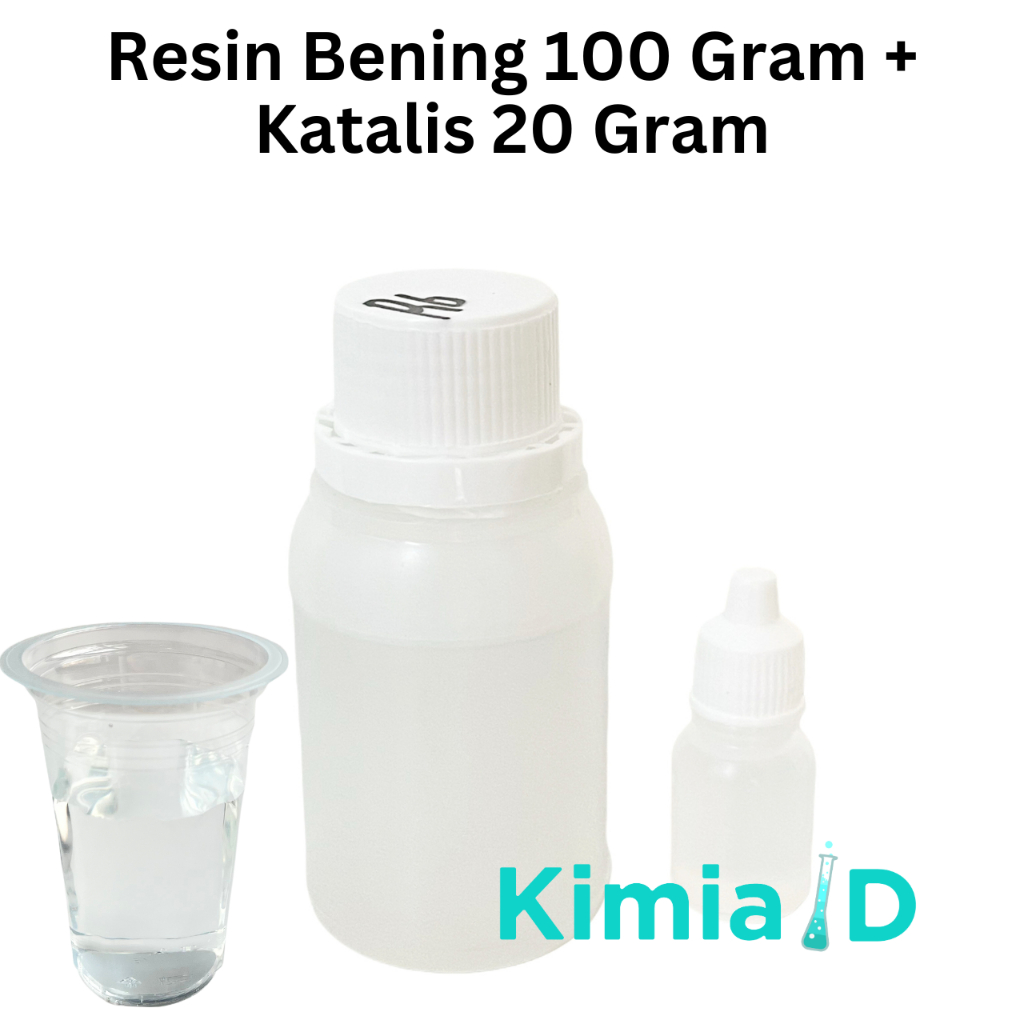 Jual Resin Bening 100 Gram + Katalis - Fiberglass - Resin Bening 108 ...