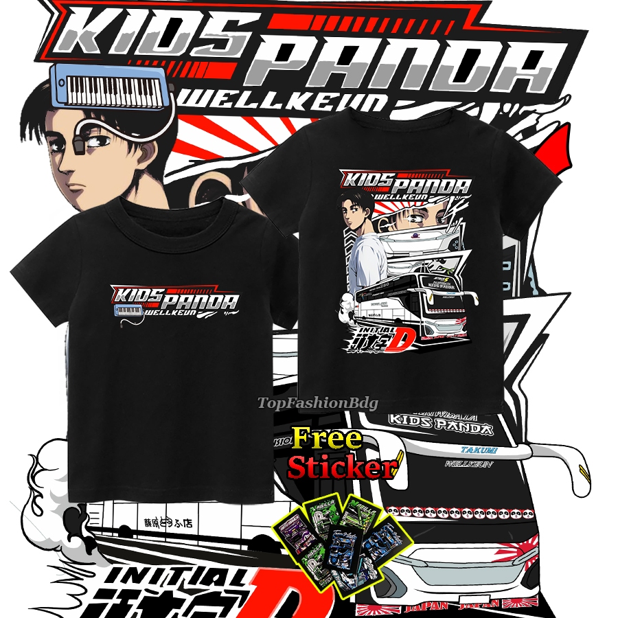 Jual Baju Anak Bus KIDS PANDA JETBUS 5 Vektor Bus Mania Depan Belakang Kaos Anak Laki-Laki 1-17 ...