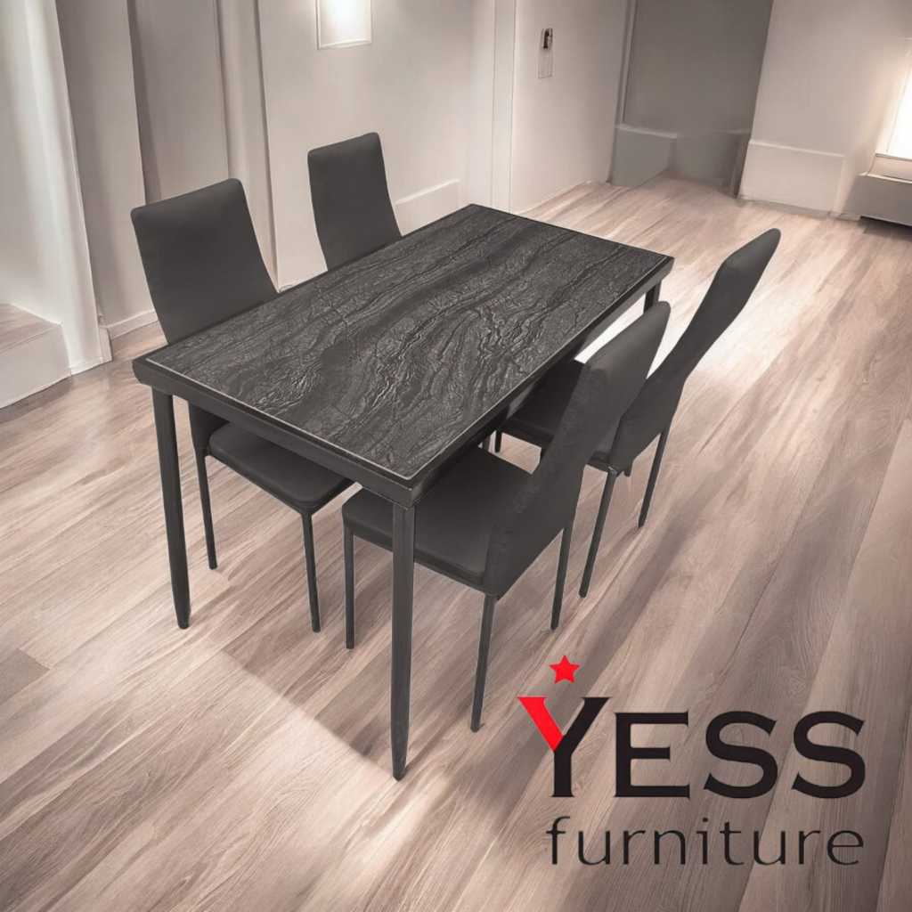 Jual YESSFURNITURE meja makan set / meja makan 4 dudukan / meja makan ...