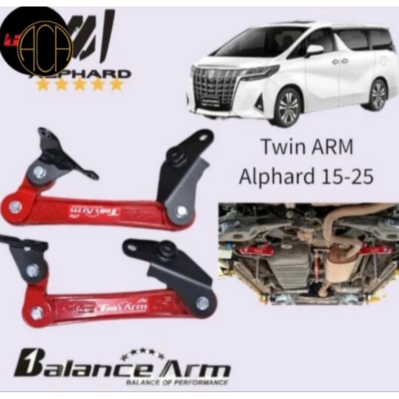 Jual Balance arm belakang Twin arm Toyota ALPHARD VELLFIRE THAILAND ...