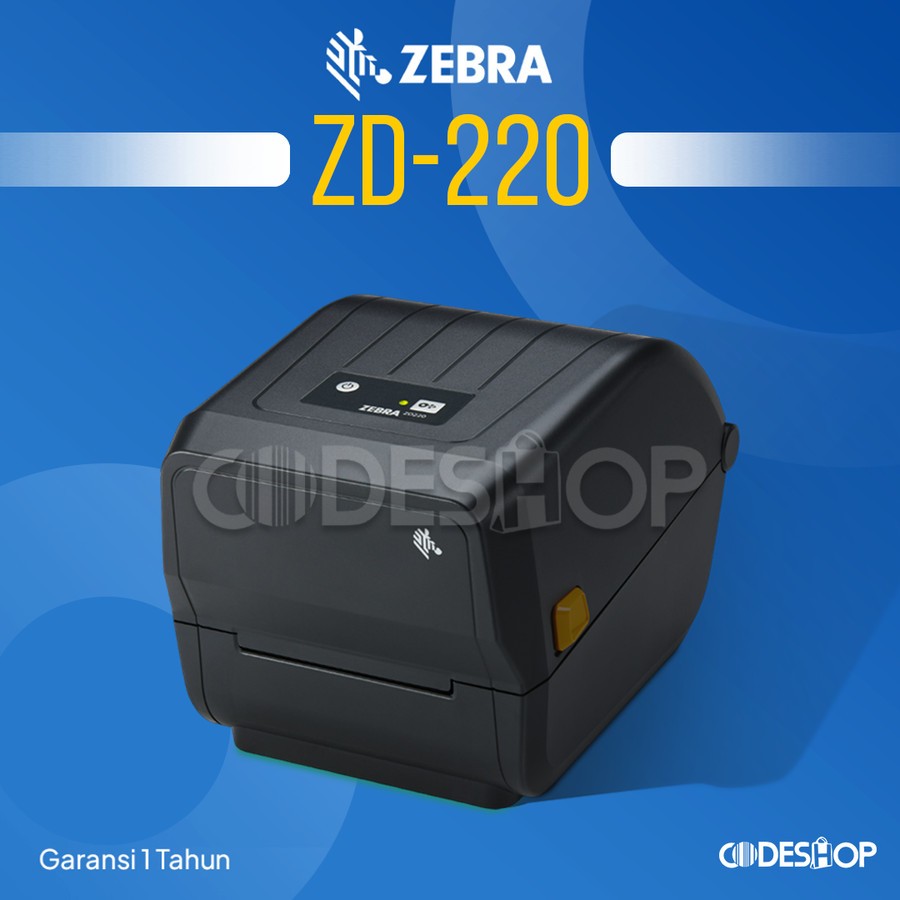 Jual Printer Barcode ZEBRA ZD220 - Cetak Label Stiker Resi ZD 220 ...