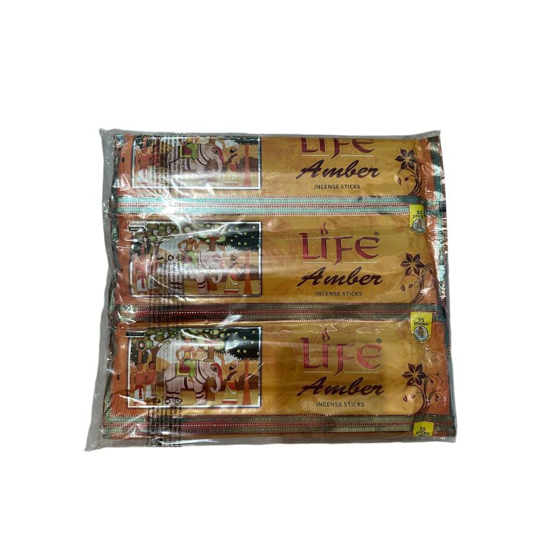 Jual Dupa Hio India Life Amber Renteng (isi 7) | Shopee Indonesia