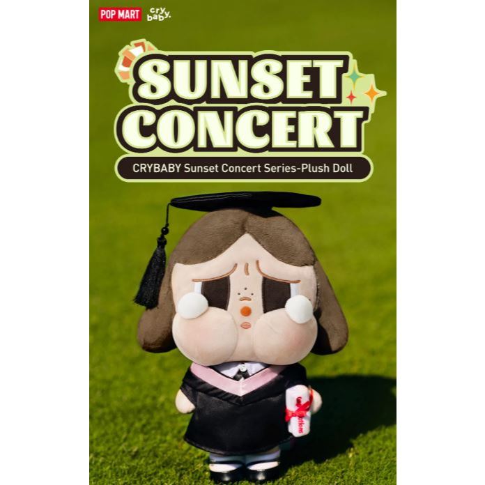Jual Pop Mart Cry Baby Sunset Concert Series - Plush Doll | Shopee ...