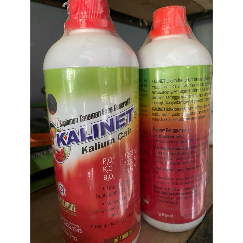 Jual KALINET 1 LITER Pupuk cair fase generatif | Shopee Indonesia