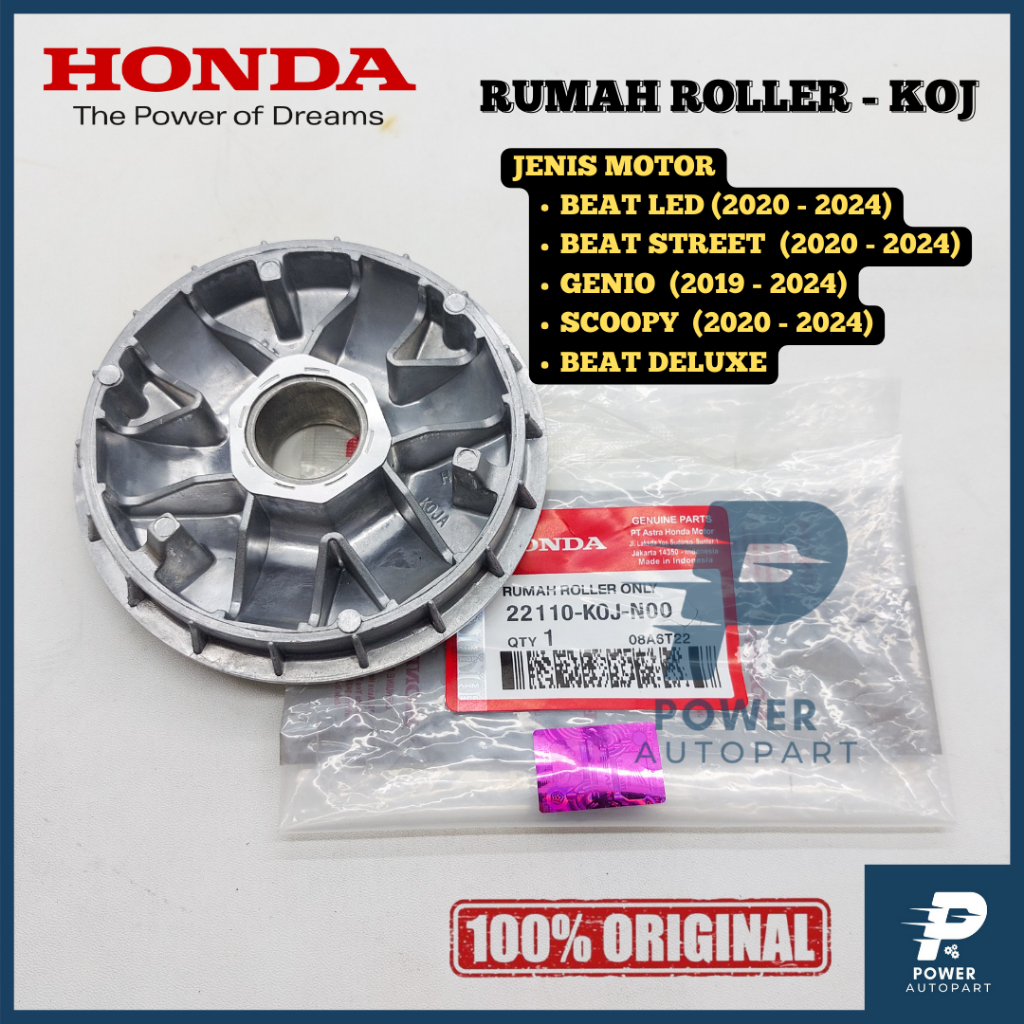 Jual RUMAH ROLLER KOJ HONDA BEAT DELUXE, BEAT STREET, SCOOPY NEW, GENIO KUALITAS ORGINAL RUMAH ...