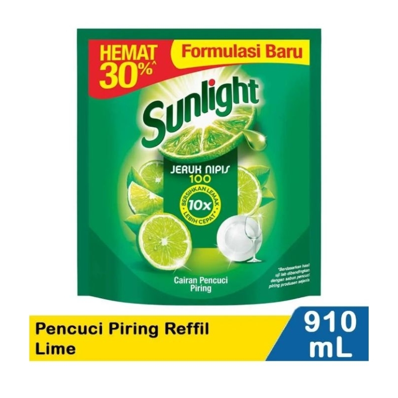 Jual Sunlight Sabun Cuci Piring Jeruk Nipis 910, 650ml 420ml | Shopee Indonesia