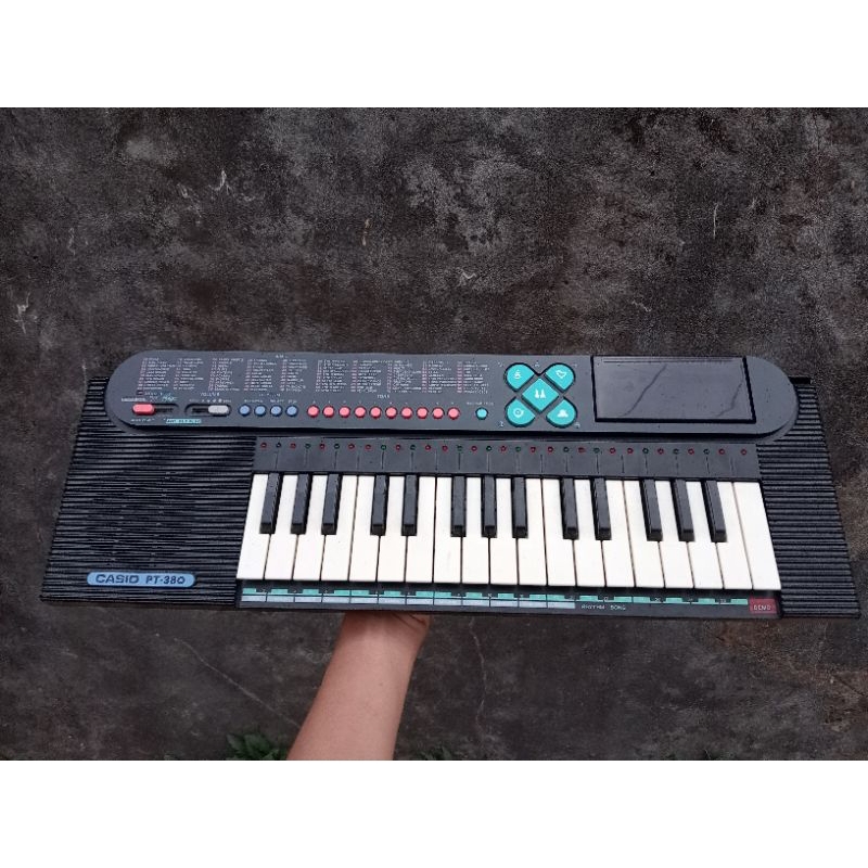 Jual Piano Casio Pt 380 Like New Seperti Baru | Shopee Indonesia
