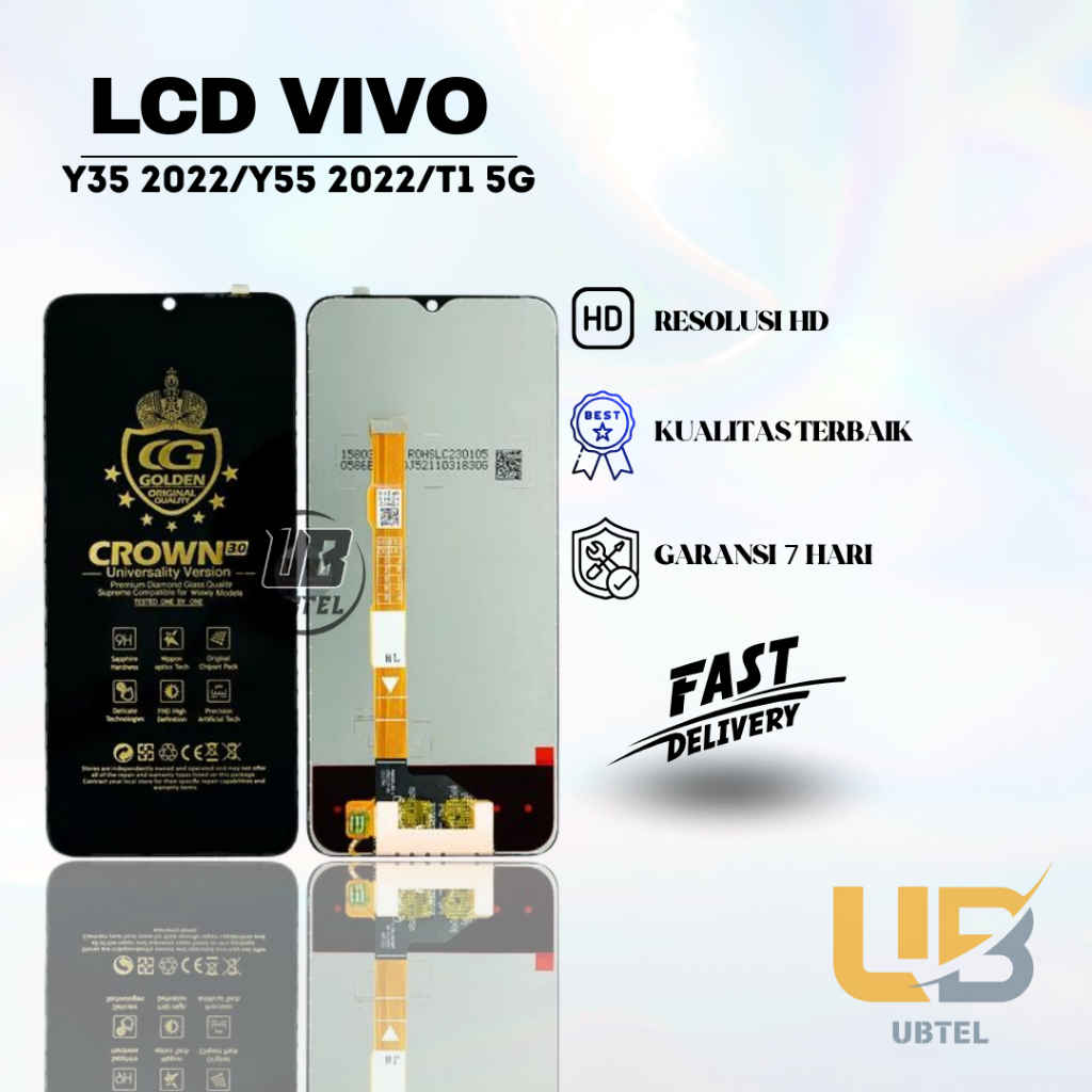 Jual LCD TOUCHSCREEN VIVO Y35 2022 ORIGINAL FULLSET COMPLETE PRESISI ...