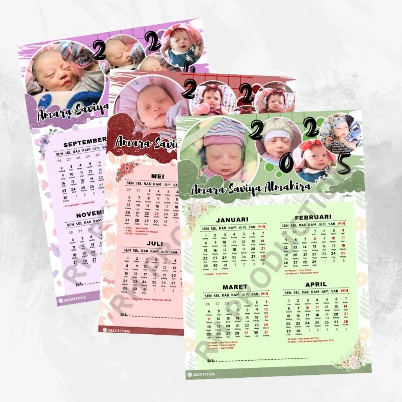 Jual KALENDER DINDING CUSTOM MURAH KLEM | Shopee Indonesia
