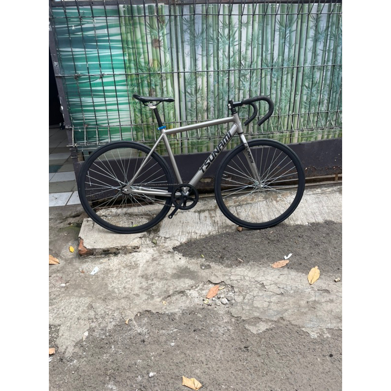 Jual New sepeda fixie tsunami ACM/KW Alloy ringan size 50 M doltrap ...