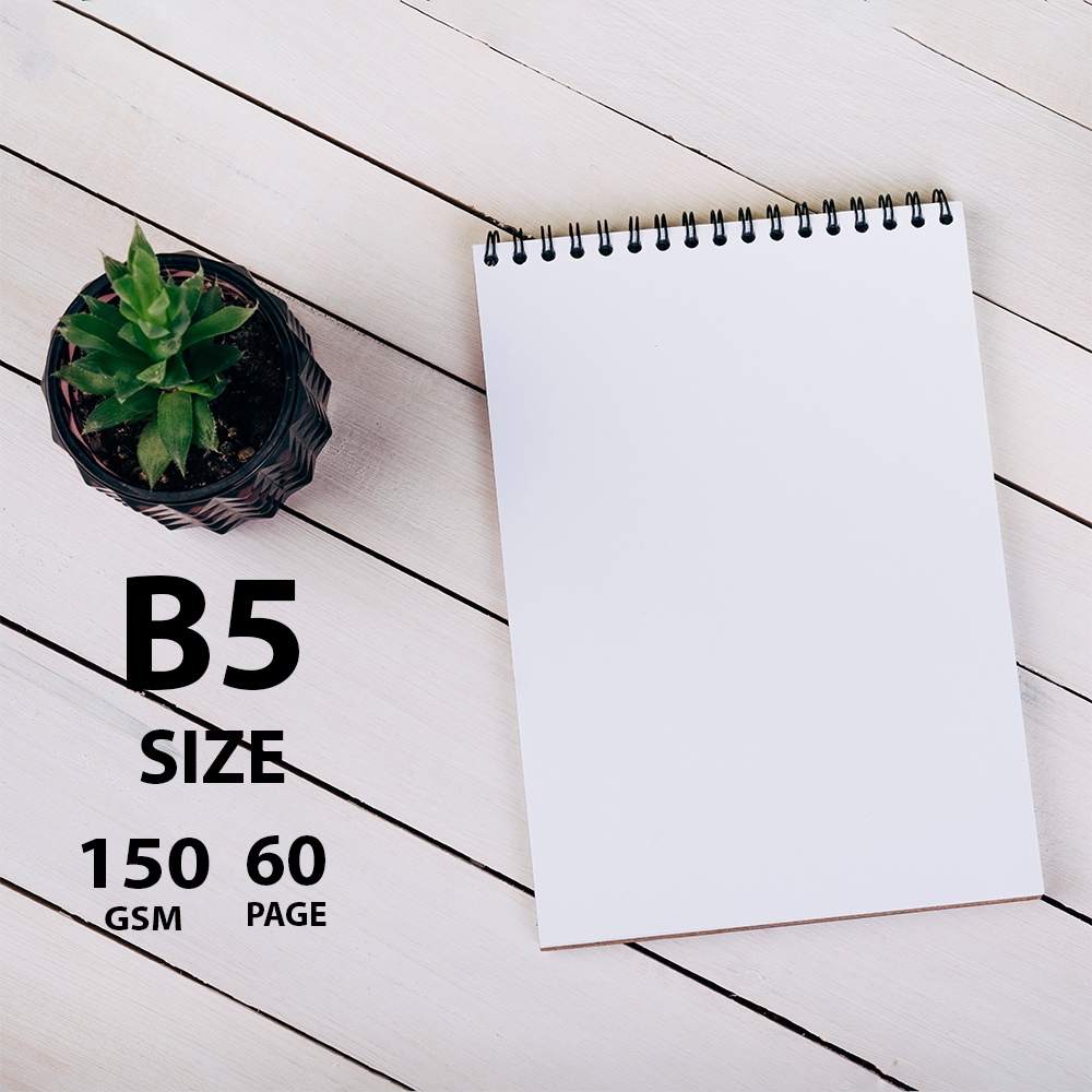 Jual BUKU GAMBAR B5/A4 BW/VERIKAL/SKETCHBOOK B5/BUKU GAMBAR B5/VERTIKAL ...