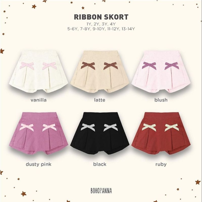 Jual BOHOPANNA - RIBBON SKORT - Rok Anak | Shopee Indonesia
