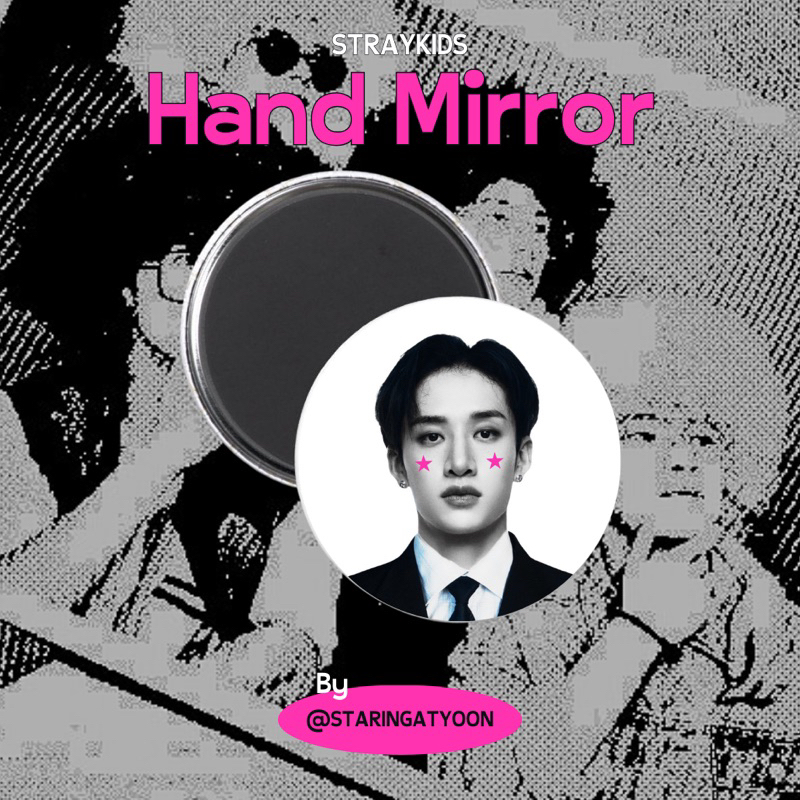 Jual SKZ HAND MIRROR (STRAYKIDS) by @staringatyoon | Shopee Indonesia