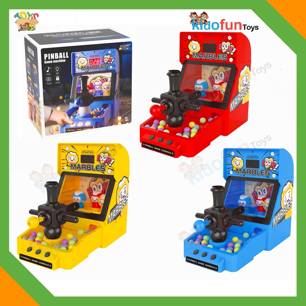 Jual Board Game Pinball Machine Mainan Edukasi Anak Tembakan Bola ...