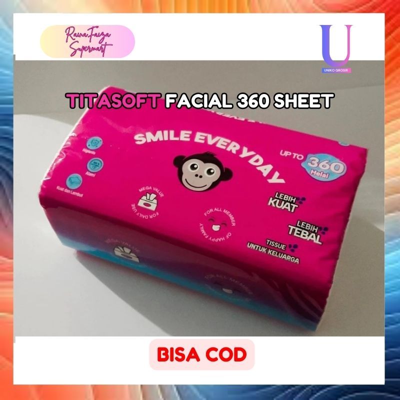 Jual Tita Soft tissue/Tisu Tita Soft 360/180 sheet 2 ply HARGA SATUAN ...