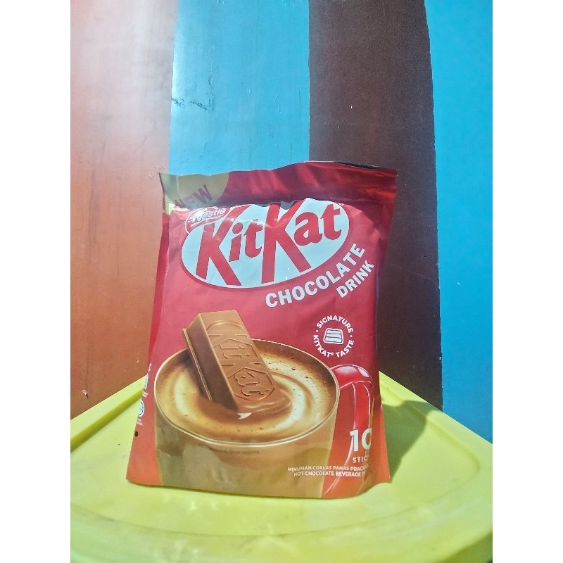 Jual KitKat Chocolate Drink (10 Sachet) KitKat Hott Chocolate Drink ...