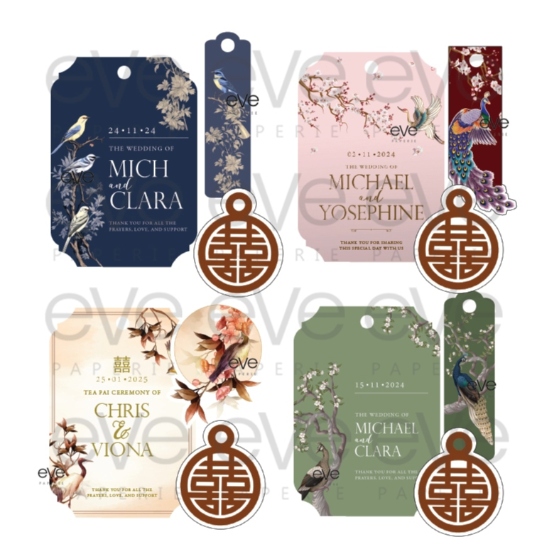 Jual Hang Tag Sangjit | Tag Teapai | Tag Engagement | Tag Wedding ...