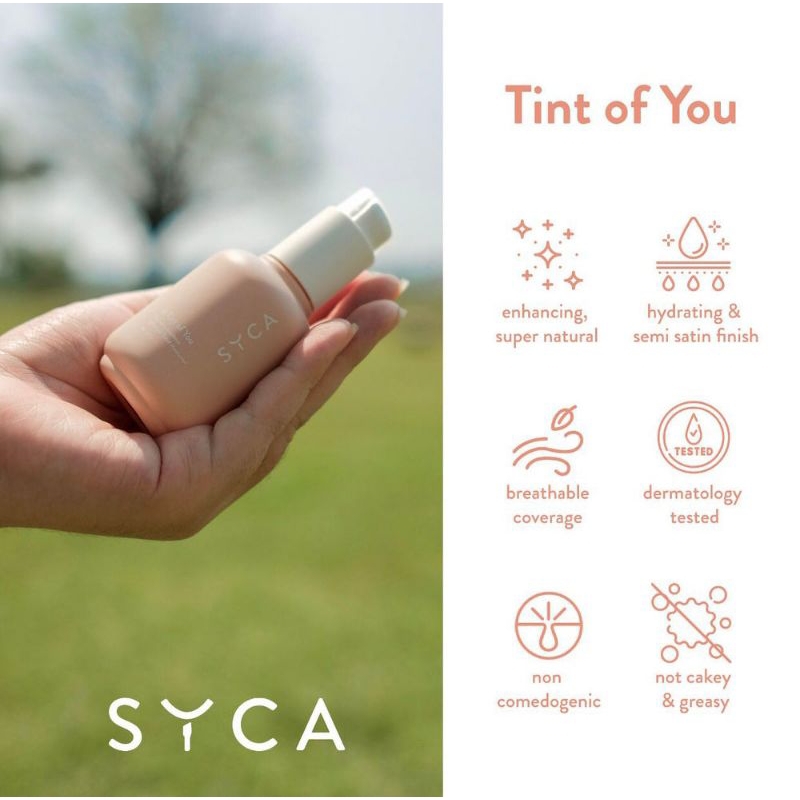 Jual SYCA Skintint A Tint of You Natural Weightless Tinted Moisturizer ...