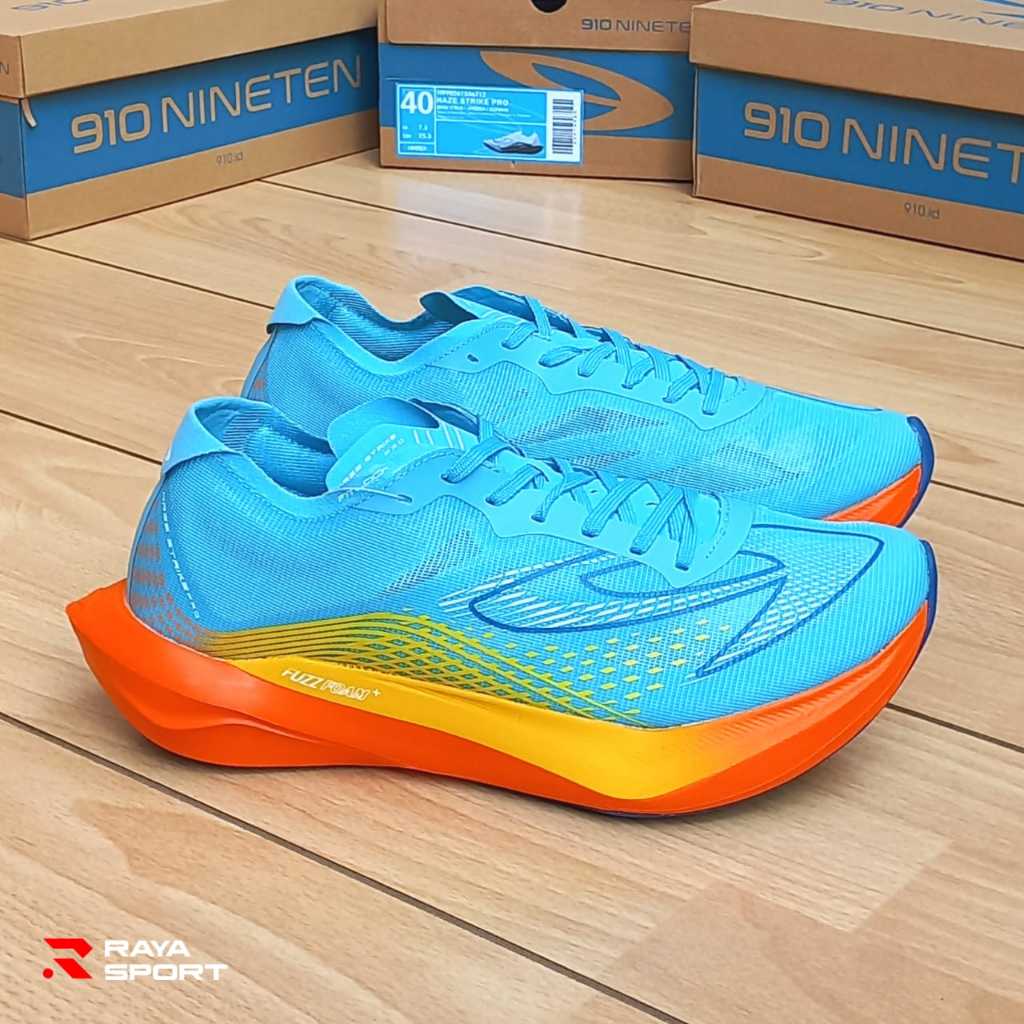 Jual 910 NINETEN HAZE STRIKE PRO BIRU CYAN JINGGA KUNING SEPATU LARI ...