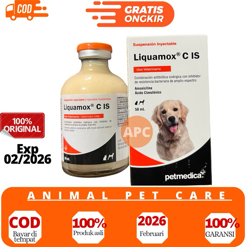 Jual LIQUAMOX - Obat hewan injeksi Anjing Kucing | Shopee Indonesia