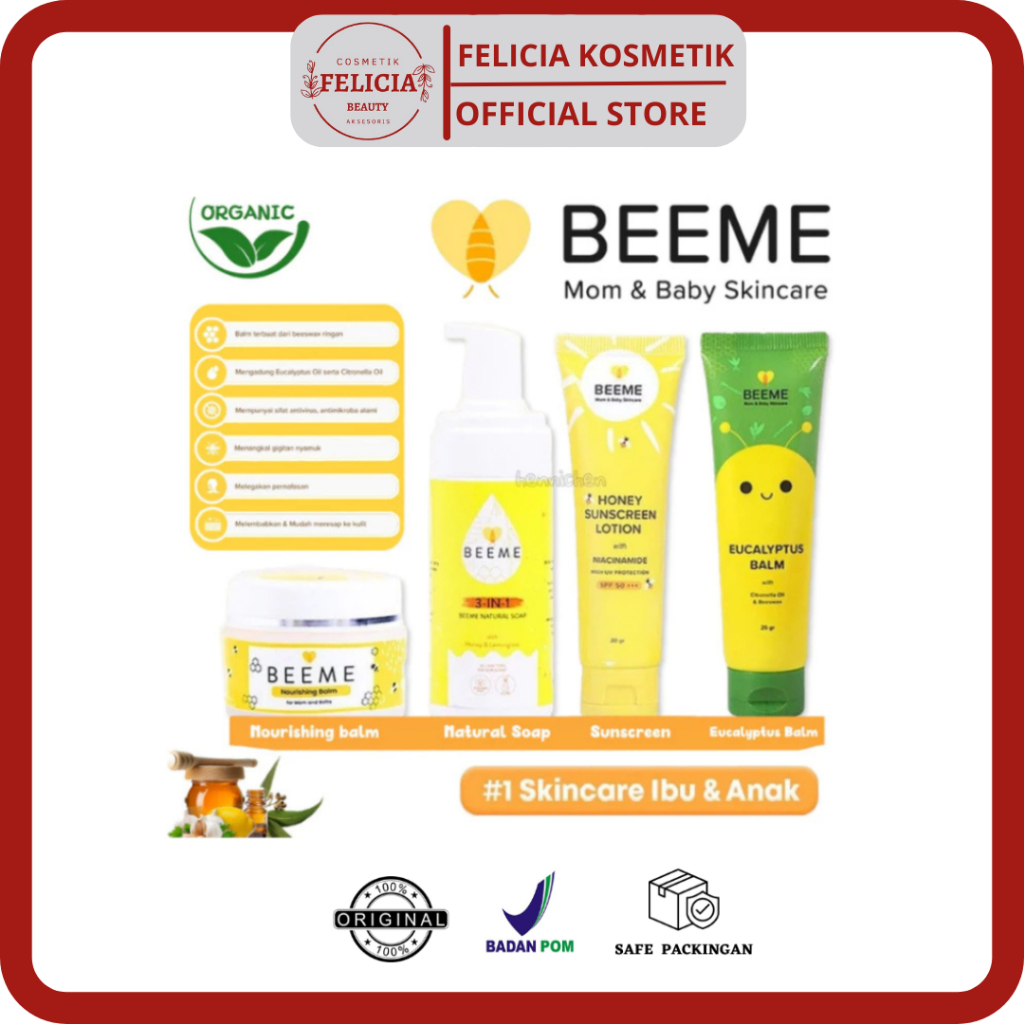 Jual Beeme Nourishing Balm | NATURAL SOAP | SUNSCREEN LOTION ...