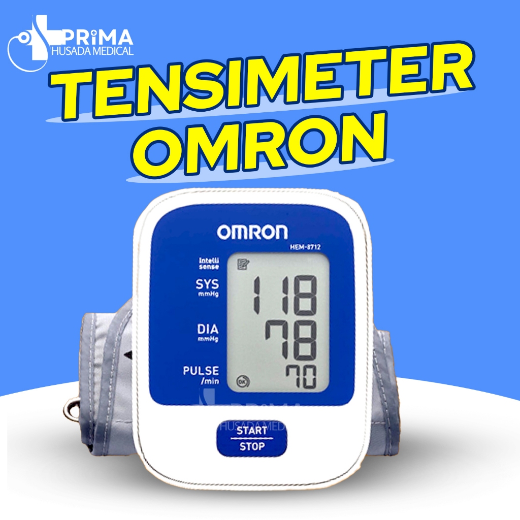 Jual Tensimeter Digital Otomatis Akurat / Tensimeter Digital Omron HEM-8712 / Tensimeter Digital ...