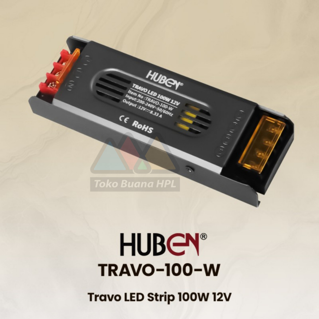Jual TRAVO 100W UNTUK LED STRIP 12V | Shopee Indonesia
