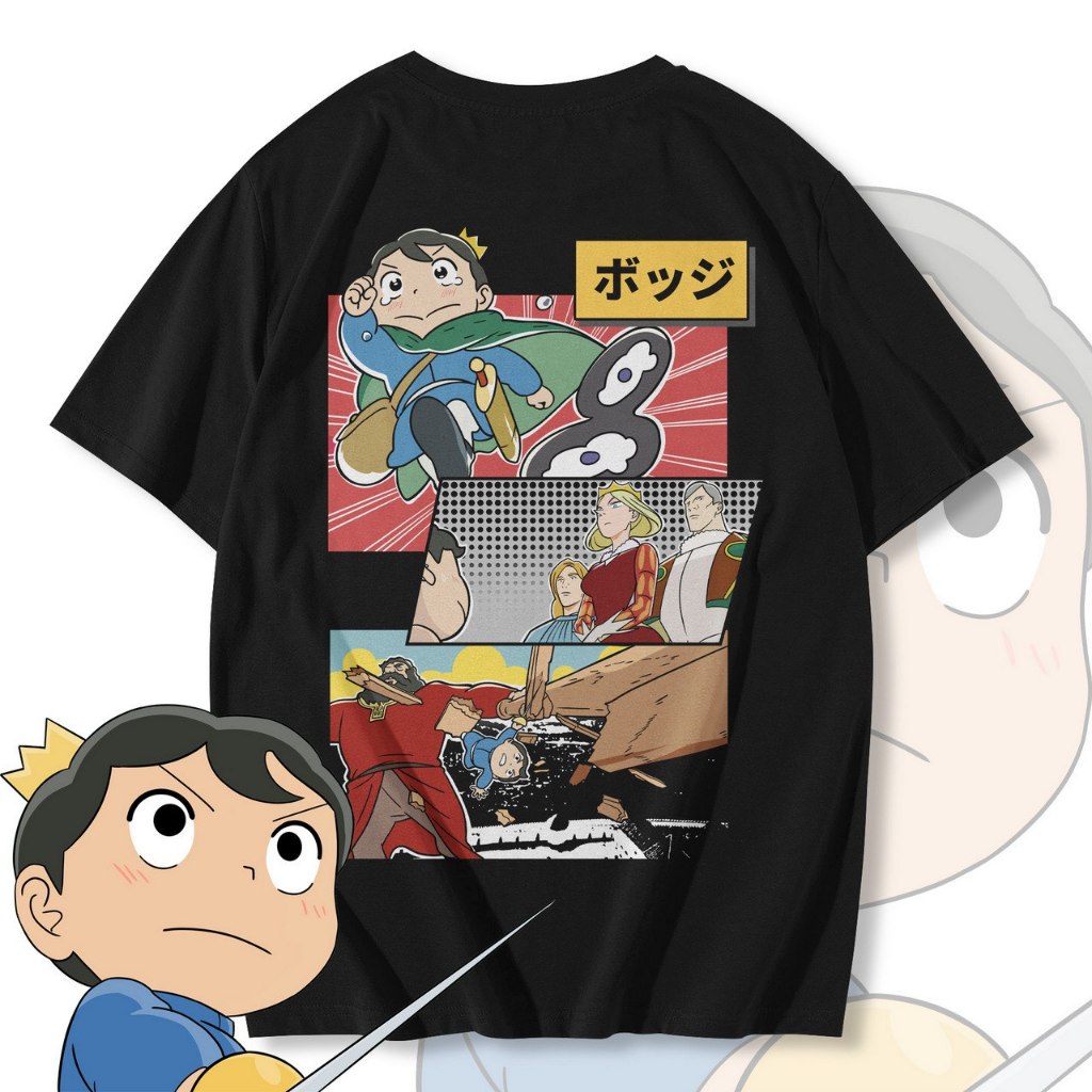 Jual Kaos Ousama Ranking Fearless Prince Bojji Bojji Giant Cursed Crown Bosse Kingdom Adventure ...