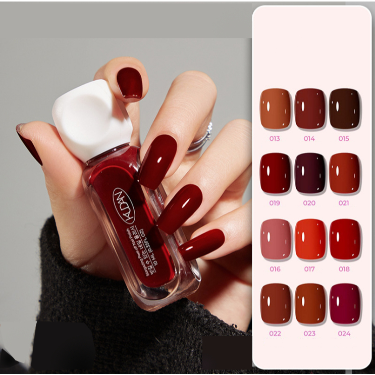 Jual Kutek Kudan Kualitas Tinggi Peel Off Kutek Maroon Halal Bisa Di ...