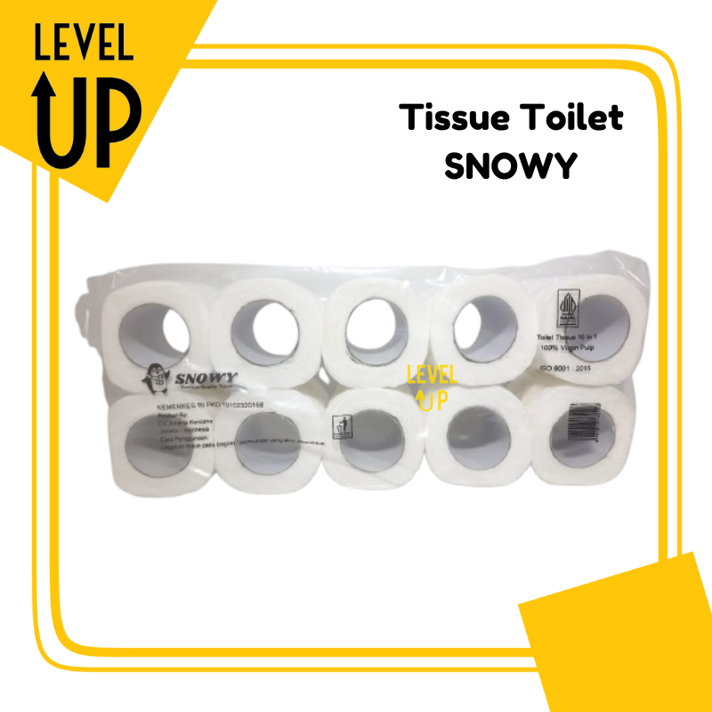 Jual SNOWY ROLL 1 PACK ISI 10 ROLL / TISU ROLL / TISSUE SNOWY / TISU ...