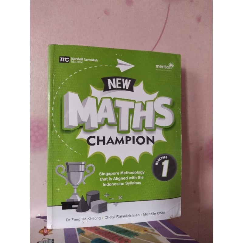 Jual buku new maths champion workbook 1 untuk kelas 1 sd | Shopee Indonesia