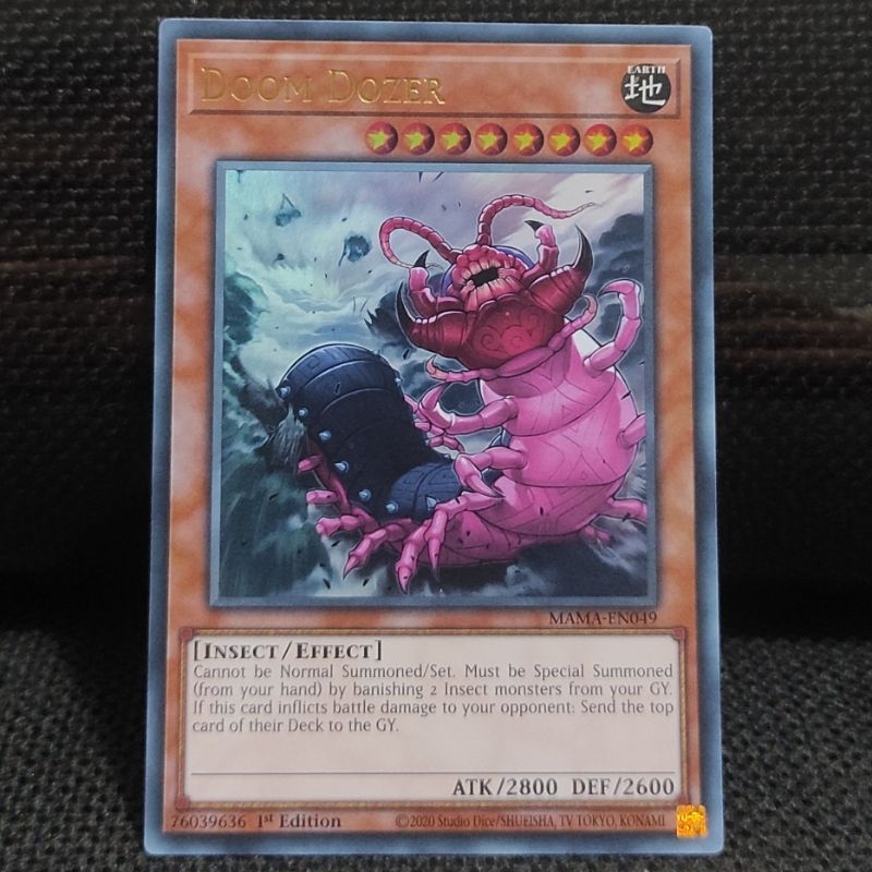 Jual Kartu Yugioh TCG Doom Dozer Ultra Rare UR ORI MAMA NM | Shopee ...