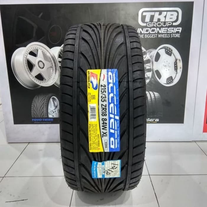 Jual BAN TUBLES ACCELERA SIGMA 215 35 R18 BAN MURAH TIPIS RING 18 ...